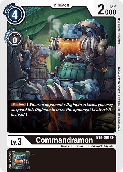 Commandramon - Battle of Omni - Digimon Card Game - TCGplayer.com