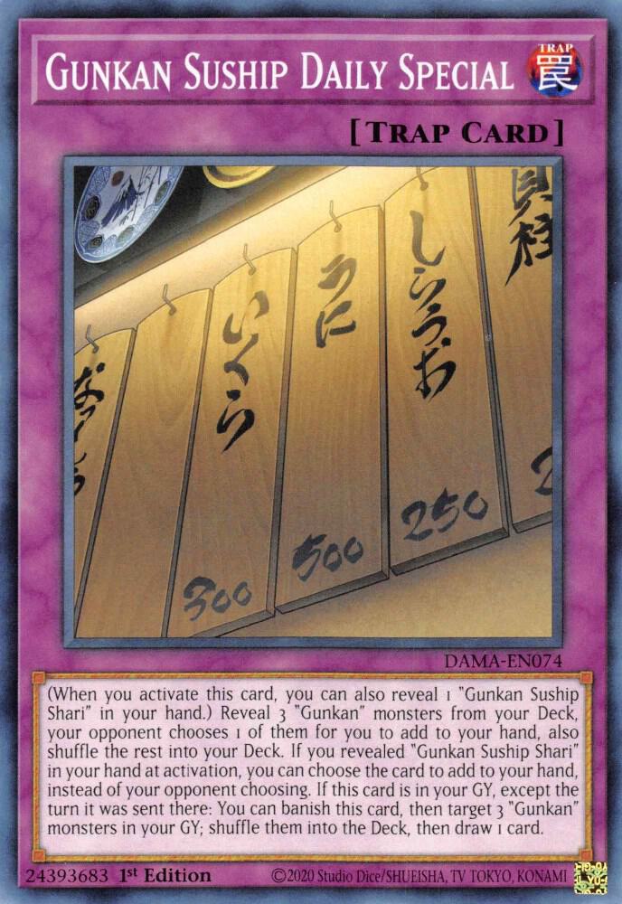 Gunkan Suship Daily Special - Dawn of Majesty - YuGiOh - TCGplayer.com