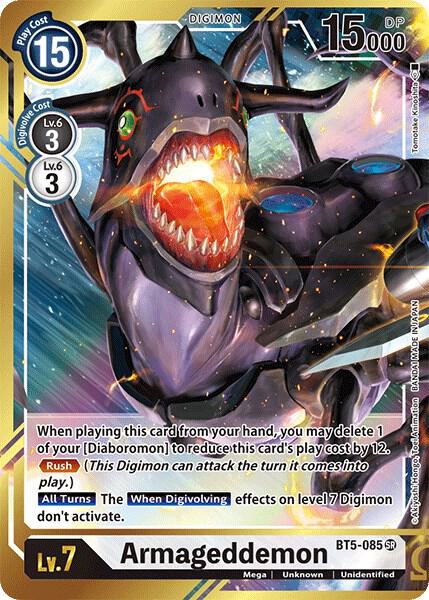 Armageddemon (Alternate Art) - Battle of Omni - Digimon Card Game - TCGplayer.com
