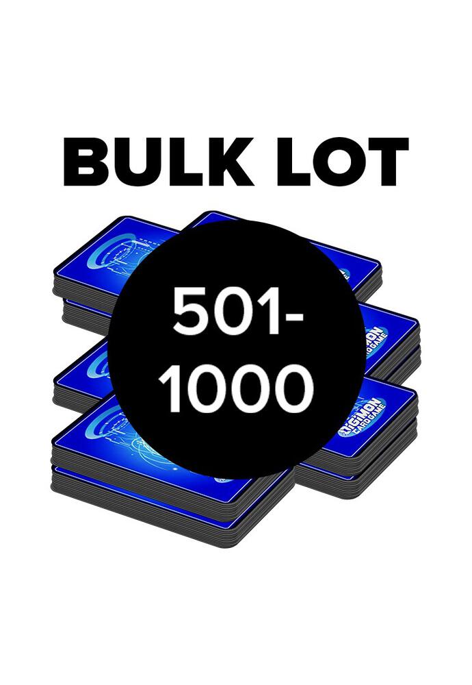 501 - 1000 Digimon Card Game Bulk Card Lot - Digimon Bulk Lots - Bulk ...