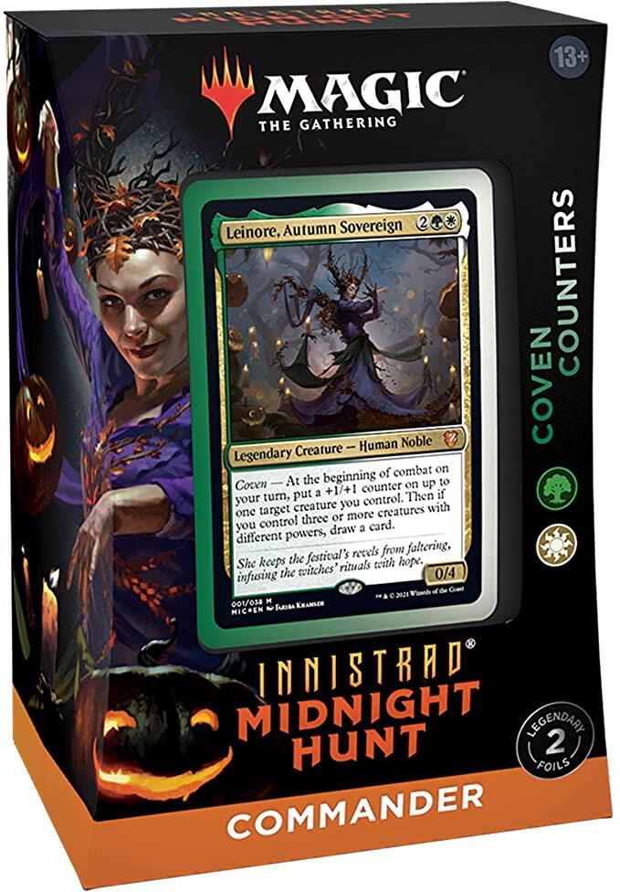 Innistrad: Midnight Hunt Commander Deck - Coven Counters - Commander ...