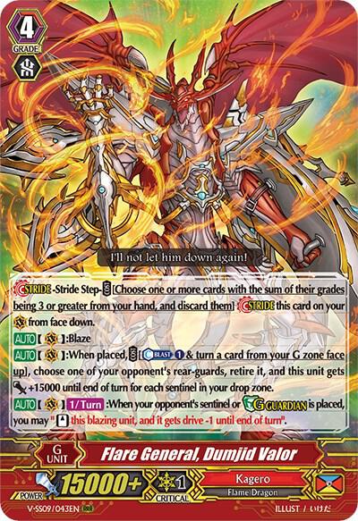 Flare General, Dumjid Valor - V-SS09: Revival Selection - Cardfight Vanguard - TCGplayer.com