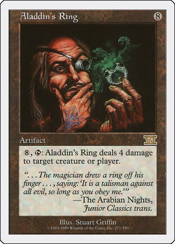 Aladdin's Ring - Classic Sixth Edition - Magic: The Gathering ...