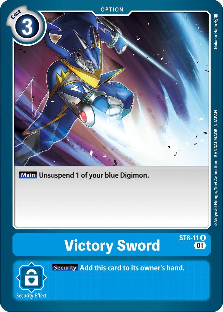 Victory Sword - Starter Deck 08: Ulforce Veedramon - Digimon Card Game ...
