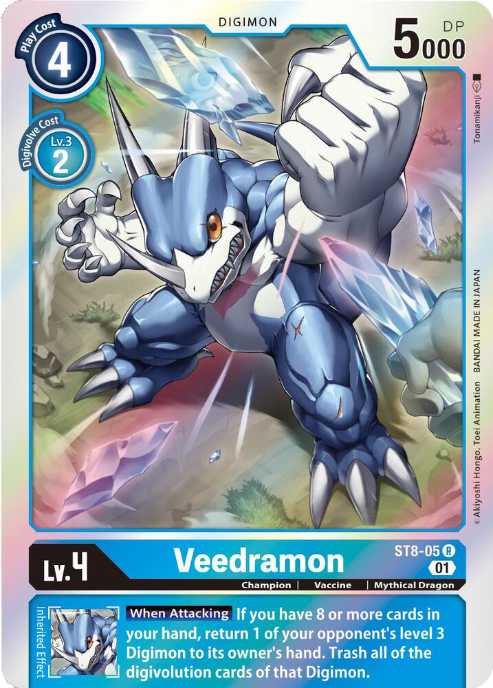 Veedramon - Starter Deck 08: Ulforce Veedramon - Digimon Card Game ...
