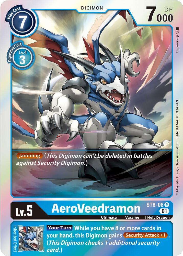 AeroVeedramon - Starter Deck 08: Ulforce Veedramon - Digimon Card Game ...