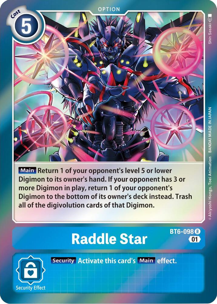 Raddle Star - Double Diamond - Digimon Card Game