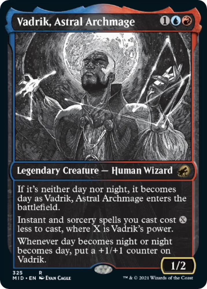 Vadrik, Astral Archmage (Showcase) - Innistrad: Midnight Hunt - Magic ...