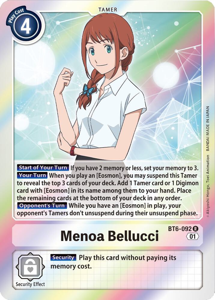 Menoa Bellucci - Double Diamond - Digimon Card Game - TCGplayer.com