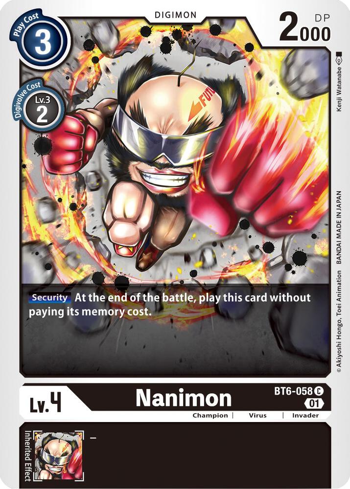 Nanimon - Double Diamond - Digimon Card Game - TCGplayer.com