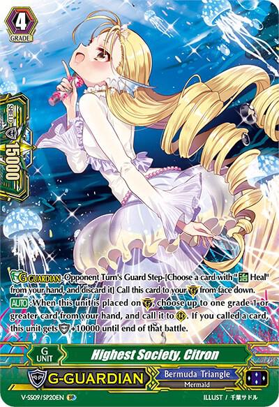 Highest Society, Citron (SP) - V-SS09: Revival Selection - Cardfight Vanguard - TCGplayer.com