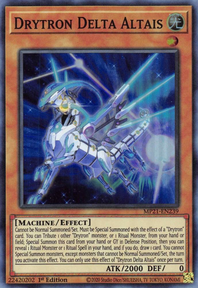Drytron Zeta Aldhibah - 2021 Tin of Ancient Battles - YuGiOh