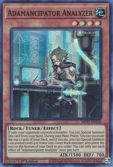 Adamancipator Analyzer - 2021 Tin of Ancient Battles - YuGiOh - TCGplayer.com