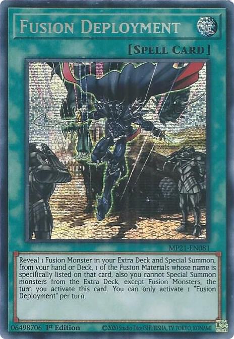 Fusion Deployment - 2021 Tin of Ancient Battles - YuGiOh - TCGplayer.com