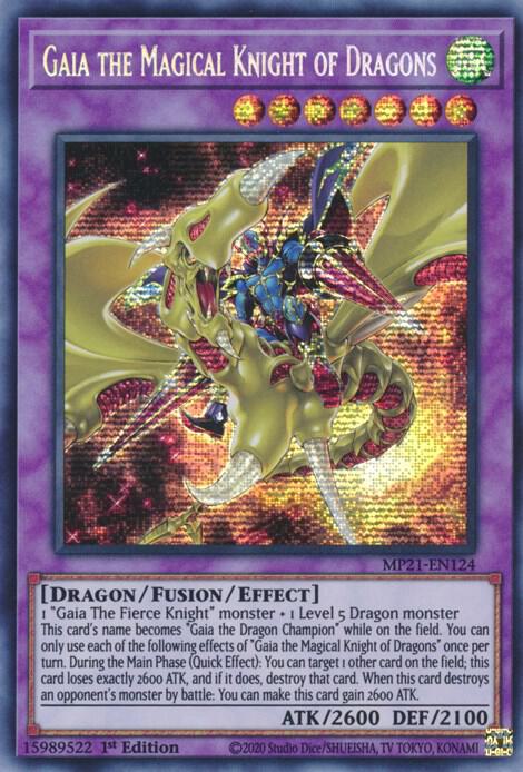 Gaia the Magical Knight of Dragons - 2021 Tin of Ancient Battles - YuGiOh - TCGplayer.com