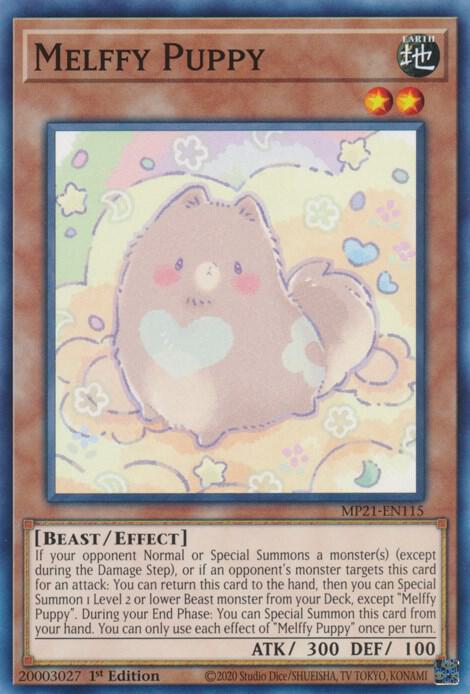 Melffy Puppy - 2021 Tin of Ancient Battles - YuGiOh