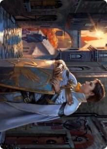 Dennick, Pious Apprentice Art Card - Art Series: Innistrad: Midnight ...