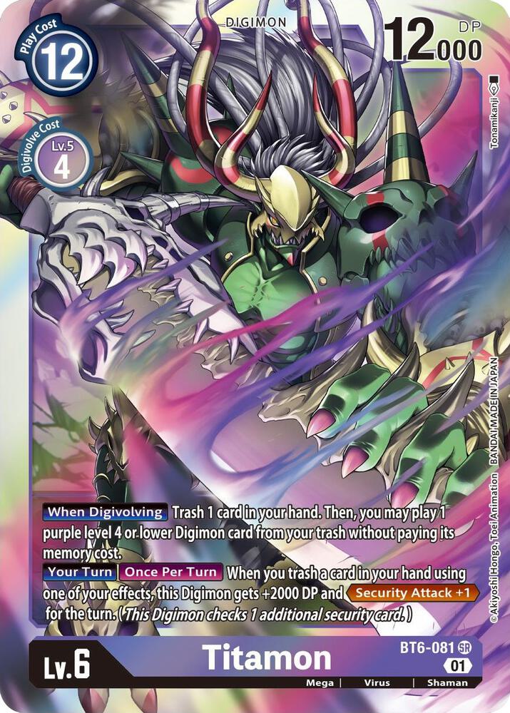 Titamon - Double Diamond - Digimon Card Game - TCGplayer.com