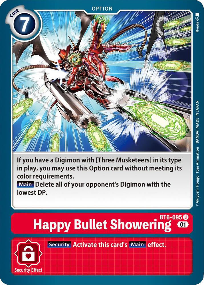 Happy Bullet Showering - Double Diamond - Digimon Card Game - TCGplayer.com