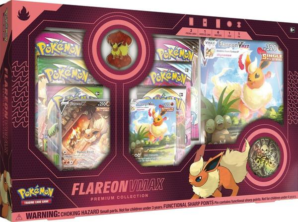 Flareon VMAX Premium Collection - Miscellaneous Cards & Products ...