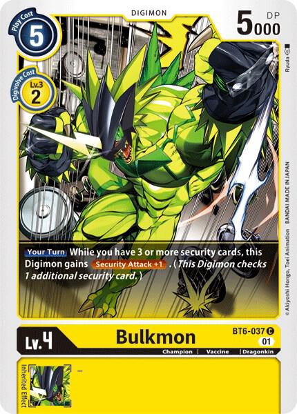 Bulkmon - Double Diamond - Digimon Card Game - TCGplayer.com