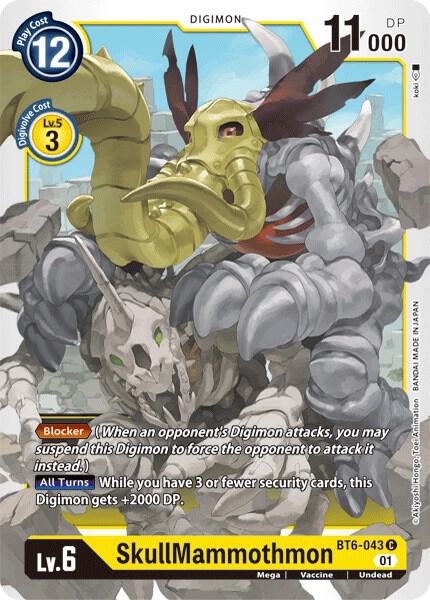 Mammothmon - Double Diamond - Digimon Card Game