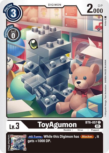 ToyAgumon - Double Diamond - Digimon Card Game - TCGplayer.com