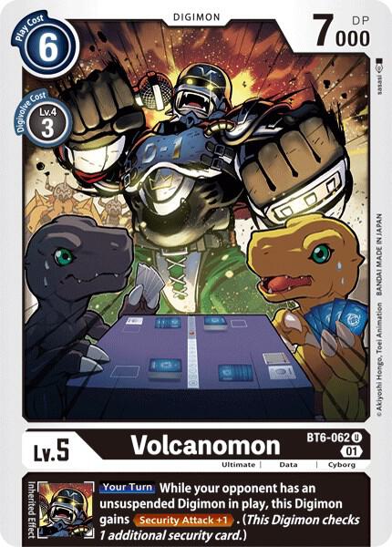 PileVolcamon - Double Diamond - Digimon Card Game