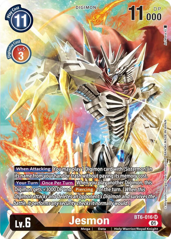 Jesmon (Alternate Art) - Double Diamond - Digimon Card Game - TCGplayer.com
