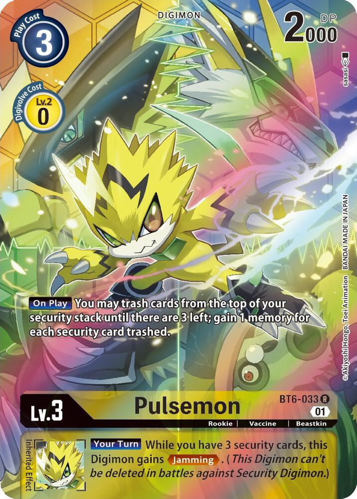 Pulsemon (Alternate Art) - Double Diamond - Digimon Card Game