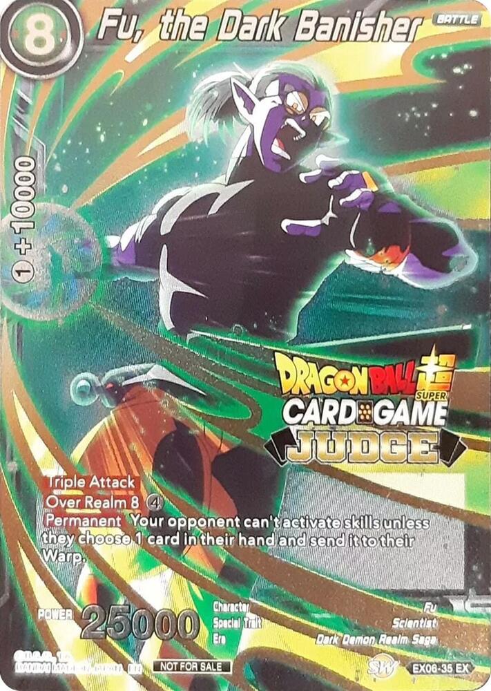 Fu, the Dark Banisher - Judge Promotion Cards - Dragon Ball Super ...