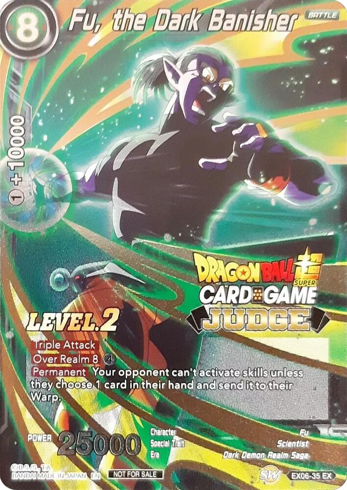 Fu, the Dark Banisher (Level 2) - Judge Promotion Cards - Dragon Ball ...