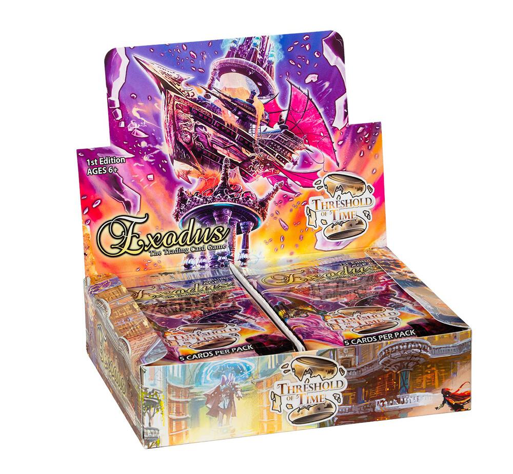 Exodus TCG: Threshold of Time Booster Box (First Edition) - Threshold ...
