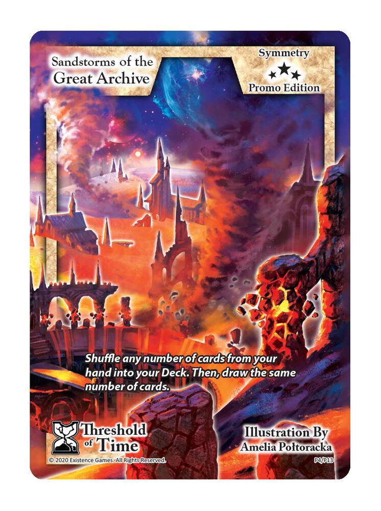 Sandstorms of the Great Archive (Promo Edition) - Exodus Promo Cards ...