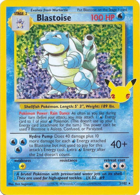Blastoise - Celebrations: Classic Collection - Pokemon - TCGplayer.com