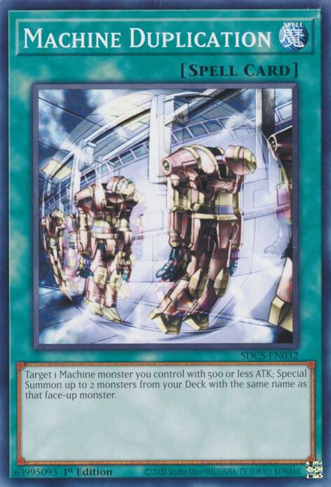 Machine Duplication - Structure Deck: Cyber Strike - YuGiOh - TCGplayer.com