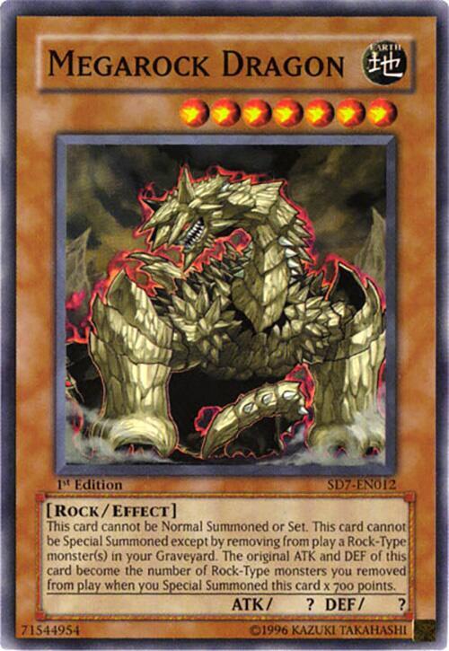 Megarock Dragon - Structure Deck: Invincible Fortress - YuGiOh ...