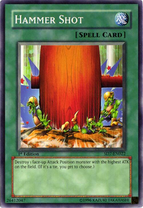 Hammer Shot - Structure Deck: Invincible Fortress - YuGiOh - TCGplayer.com