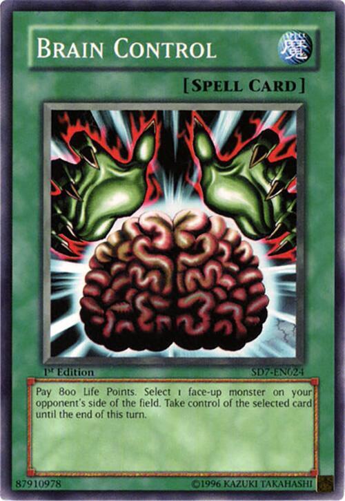 Brain Control - Structure Deck: Invincible Fortress - YuGiOh ...