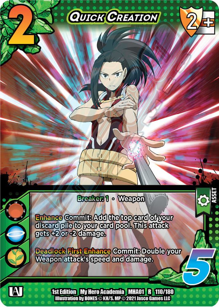 Quick Creation - UniVersus: My Hero Academia - UniVersus - TCGplayer.com