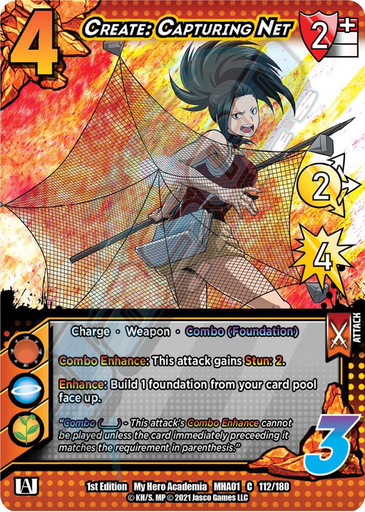 Create: Capturing Net - UniVersus: My Hero Academia - UniVersus