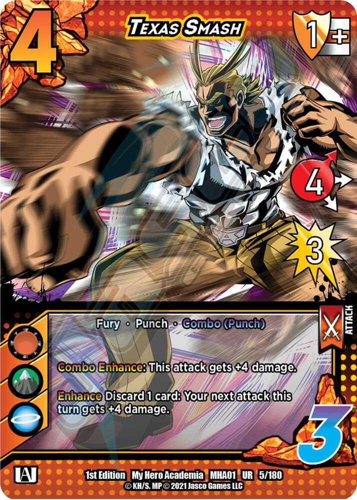 Texas Smash - UniVersus: My Hero Academia - UniVersus - TCGplayer.com