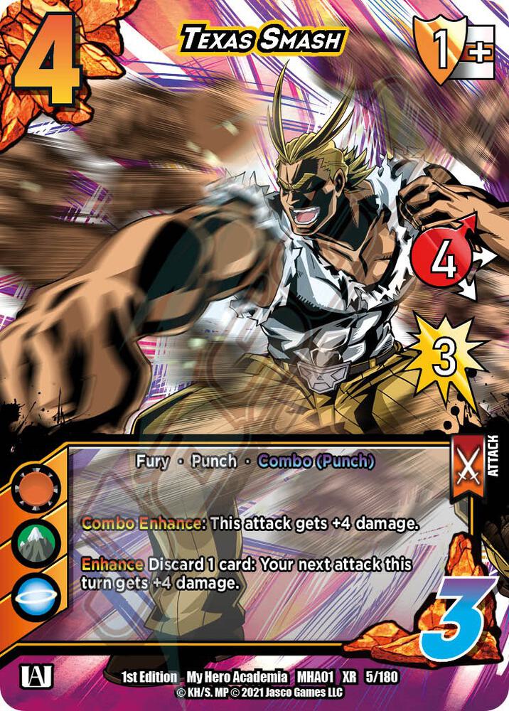 Texas Smash (XR) - UniVersus: My Hero Academia - UniVersus - TCGplayer.com