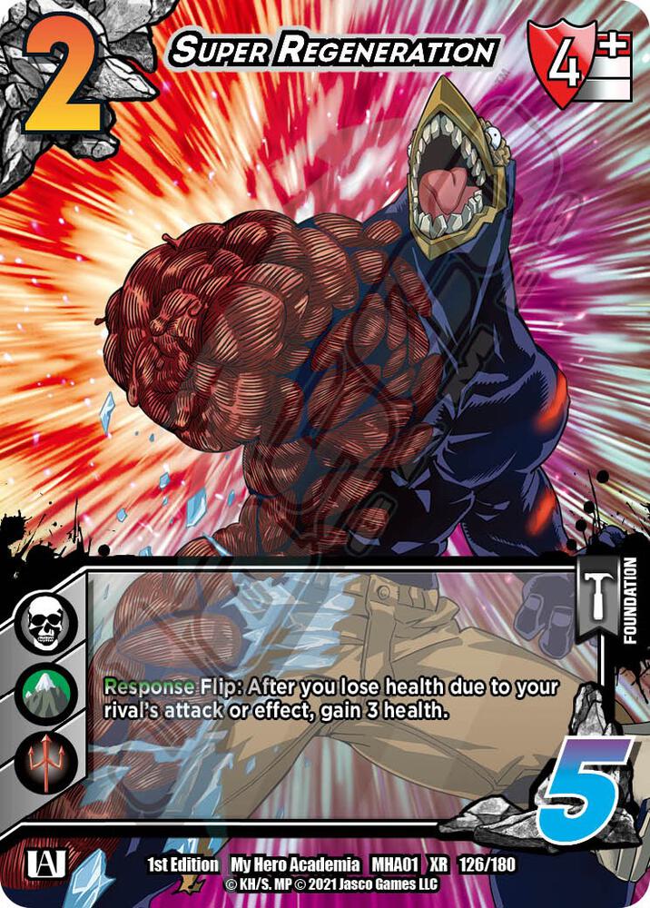 Super Regeneration (XR) - UniVersus: My Hero Academia - UniVersus ...