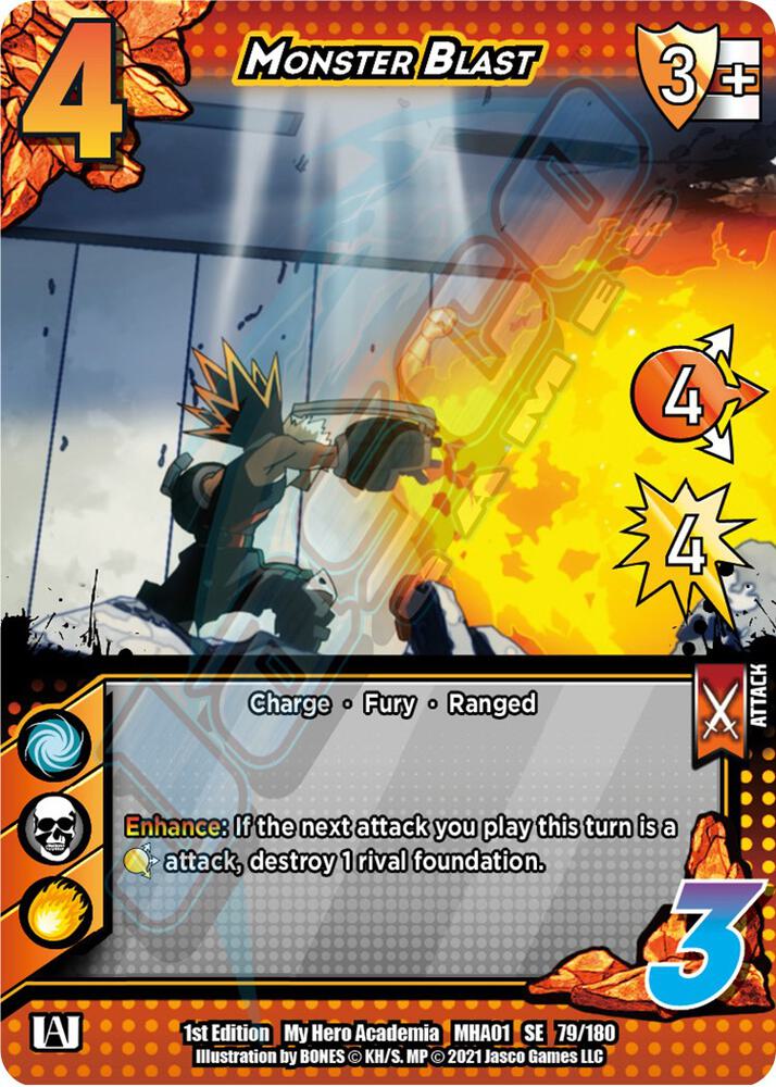 Monster Blast - UniVersus: My Hero Academia - UniVersus - TCGplayer.com