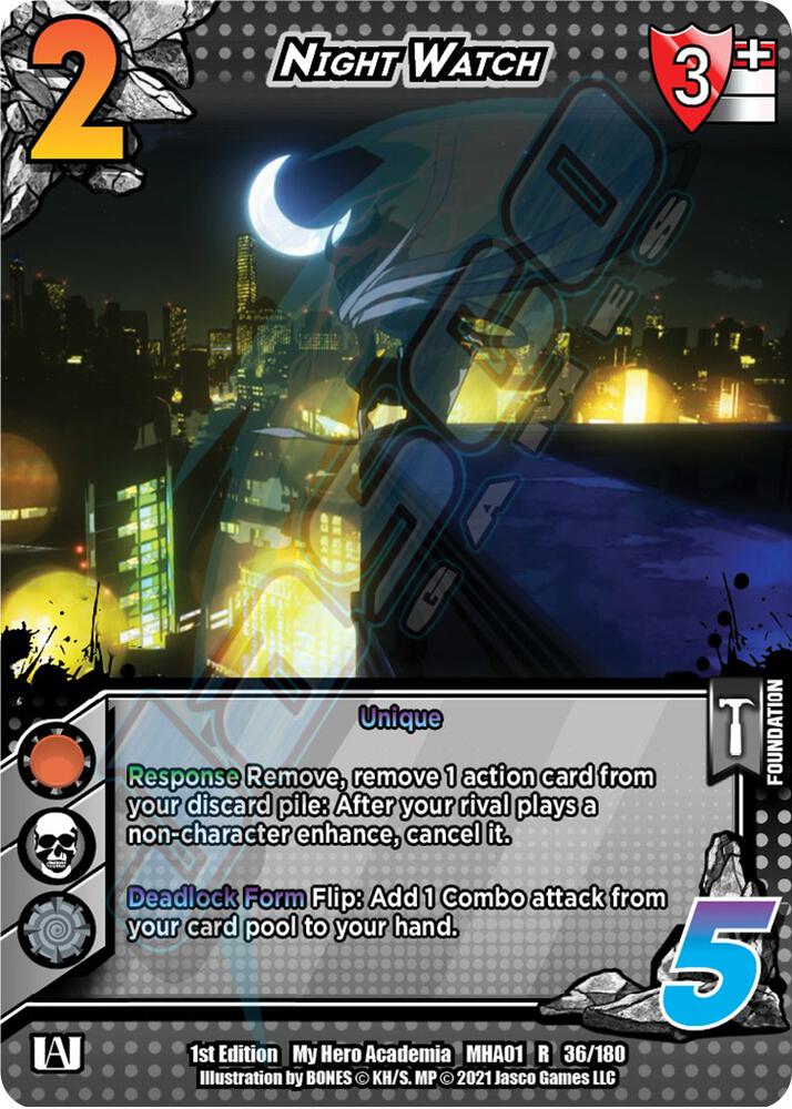 Night Watch - UniVersus: My Hero Academia - UniVersus - TCGplayer.com