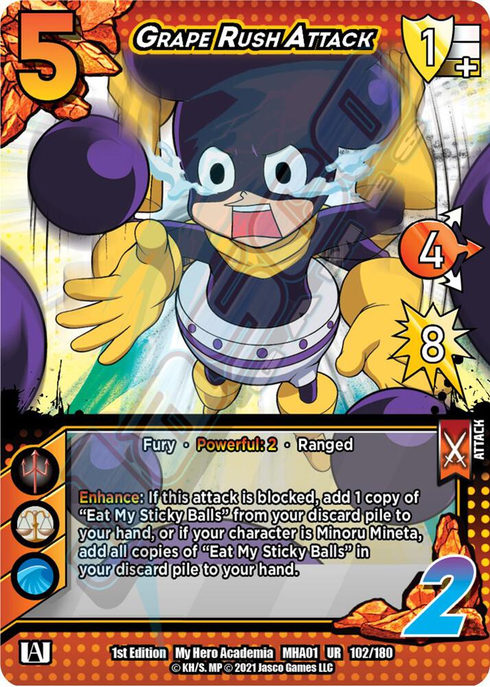 Grape Rush Attack - UniVersus: My Hero Academia - UniVersus - TCGplayer.com