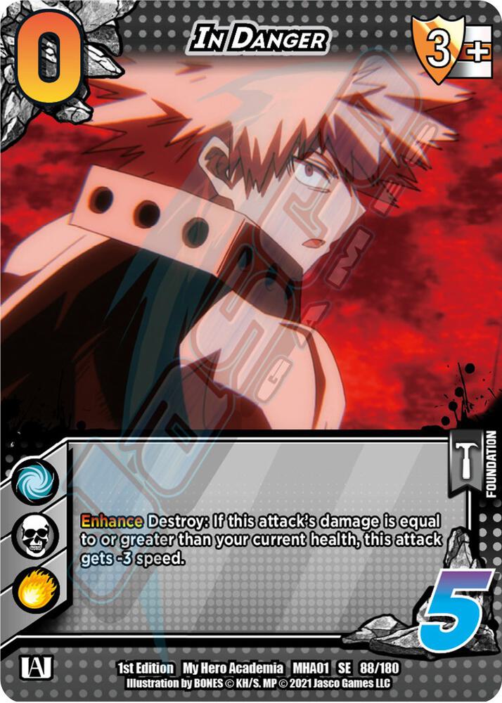 In Danger - UniVersus: My Hero Academia - UniVersus - TCGplayer.com