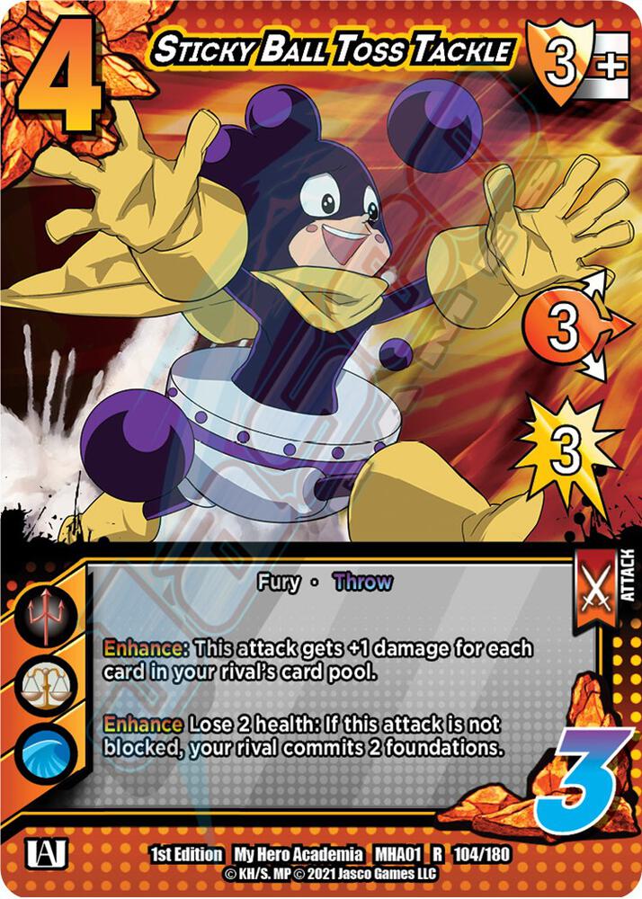 Sticky Ball Toss Tackle - UniVersus: My Hero Academia - UniVersus ...