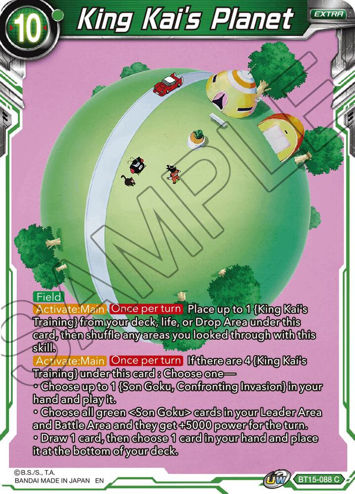 King Kai's Planet - Saiyan Showdown - Dragon Ball Super: Masters ...